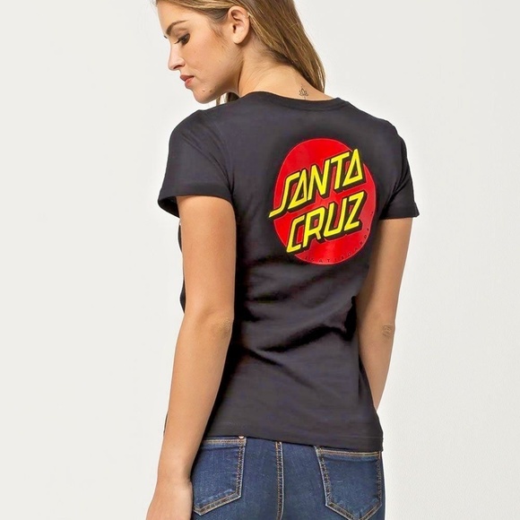 Santa Cruz Skateboards | Tops | Vintage Santa Cruz Skateboards Tshirt ...